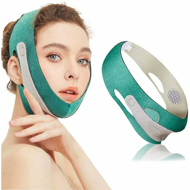 Reusable V Line Mask Facial Slimming Strap, Double Chin Reducer,Facial ...