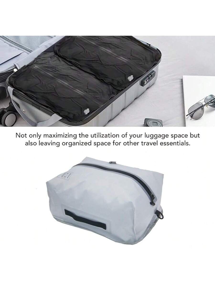 Reusable Vacuum Compression Travel Bag For Carry-On Suitcase And ...