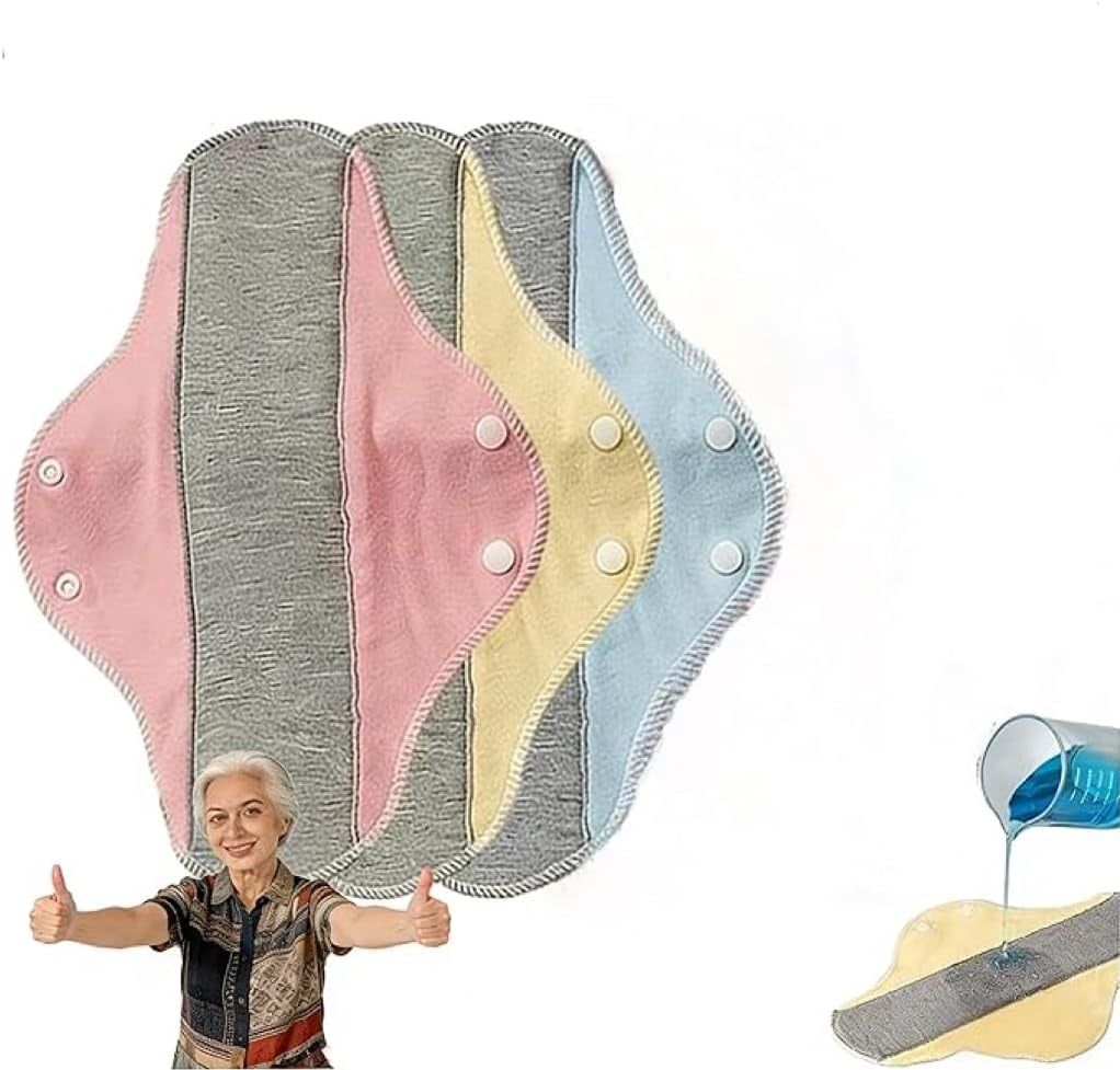 Reusable Washable Incontinence Pads for Women | Leak-Proof, Waterproof ...
