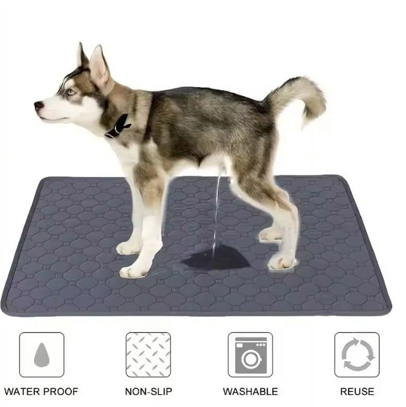 Reusable Waterproof Dog Pee Pad XS – 13.8"x19.7" Washable Pet Training ...