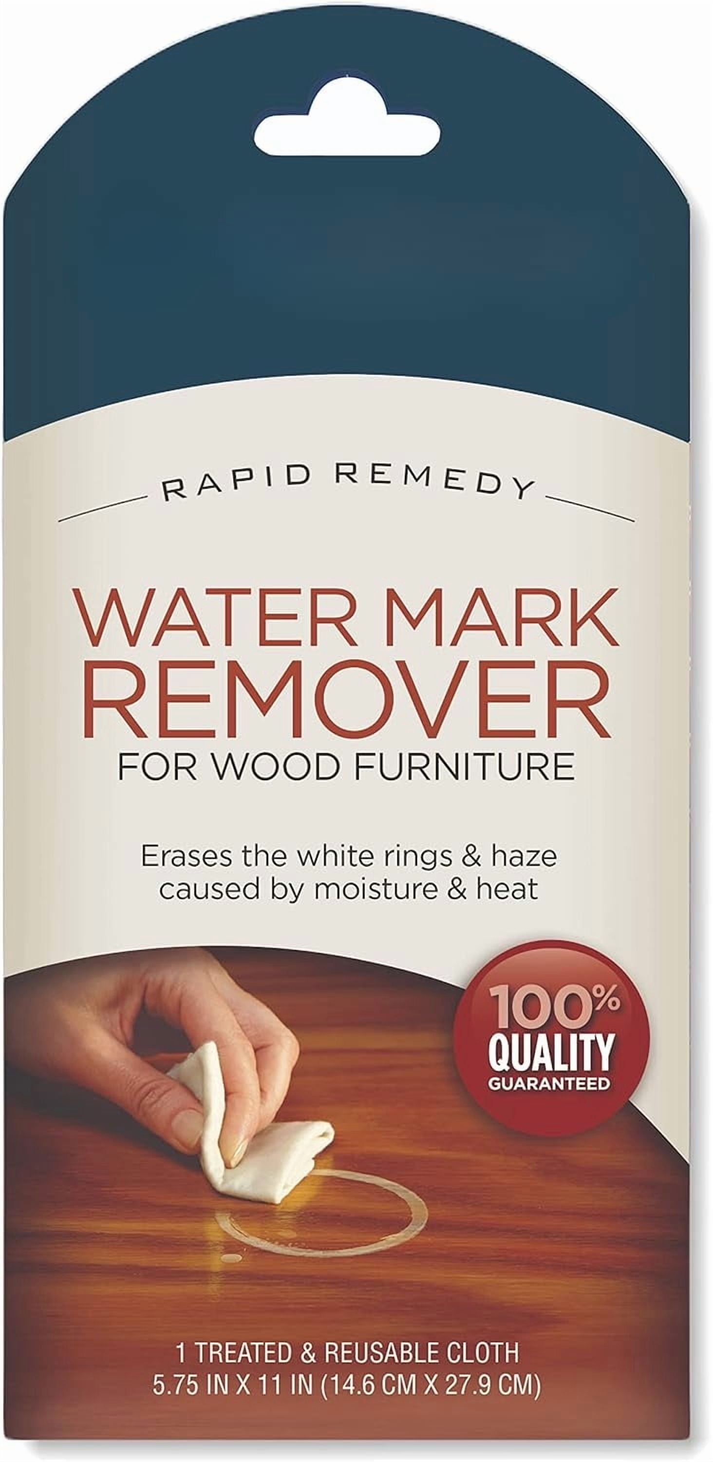 Reusable Water Mark Remover Cloth | Wood Cleaner for White Rings & Haze ...
