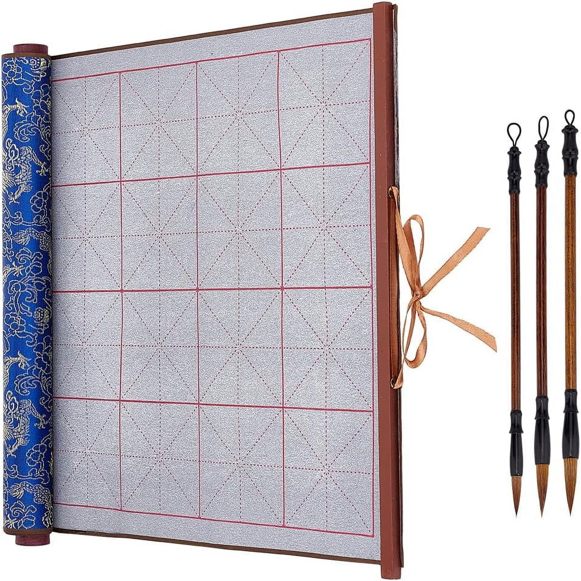 Reusable Water Writing Magic Cloth No Ink Chinese calligraphy Set 3pcs ...