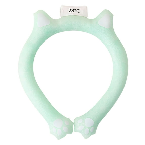 Reusable Wearable Neck Cooler Ice Ring Pack for Hot Weather Sports and ...