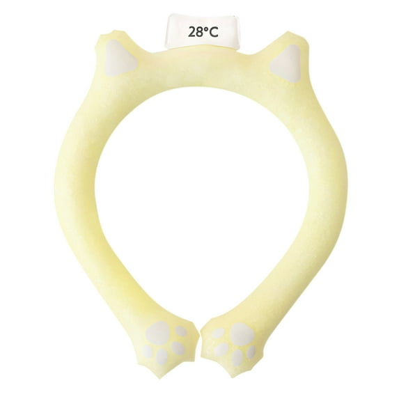 Reusable Wearable Neck Cooler Ice Ring Pack for Hot Weather Sports and ...