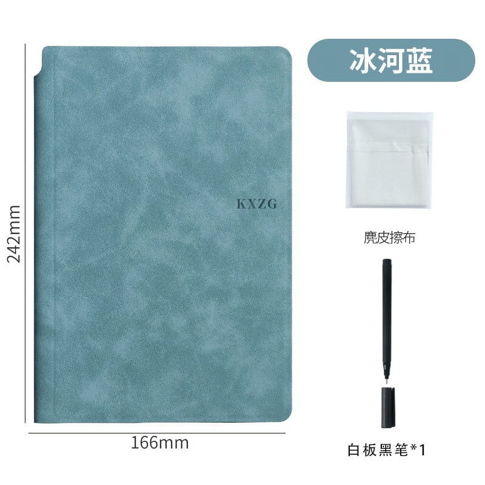 Reusable Whiteboard Notebook, 1ml Dry Erase, Durable Plastic Surface ...