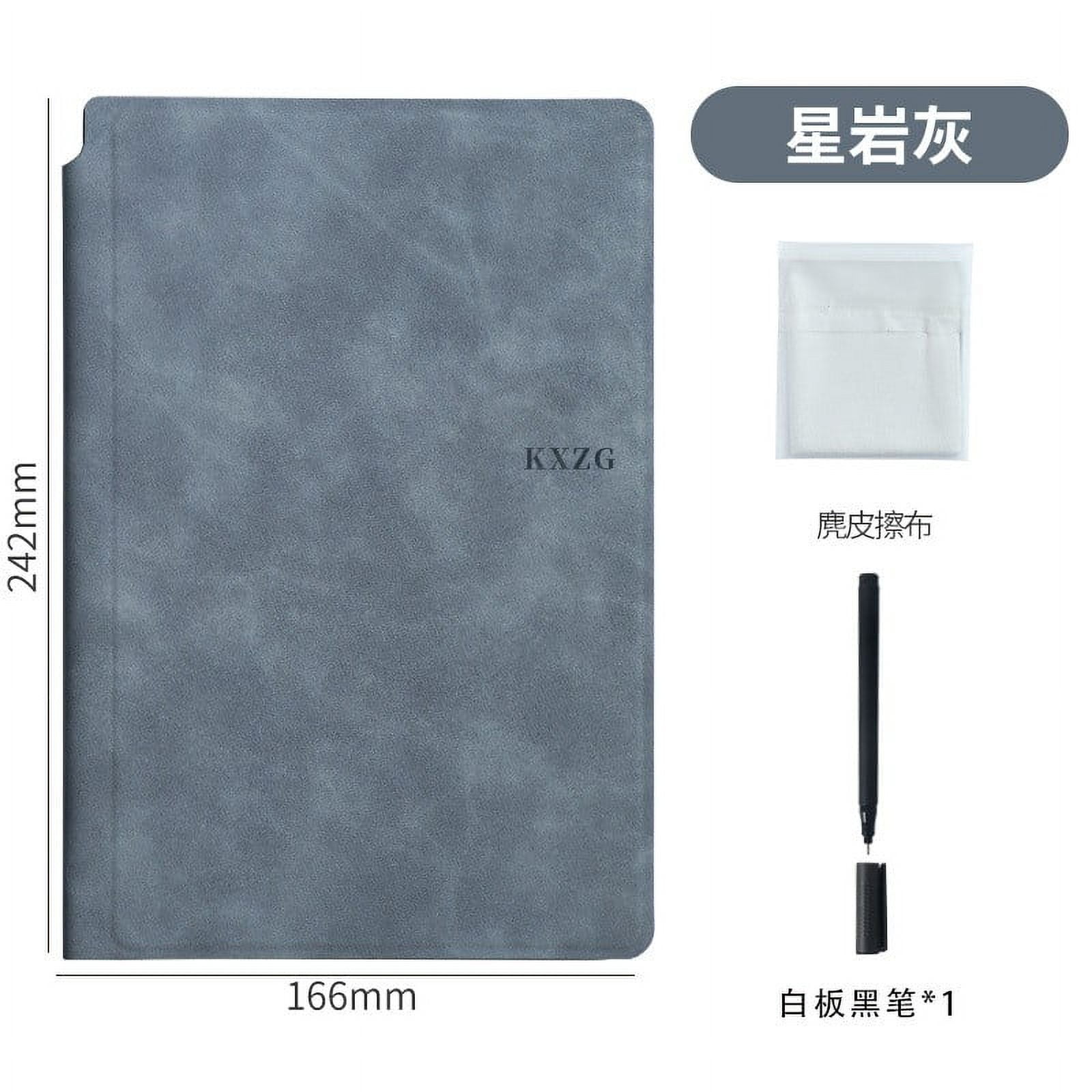 Reusable Whiteboard Notebook, 1ml Dry Erase, Durable Plastic Surface ...