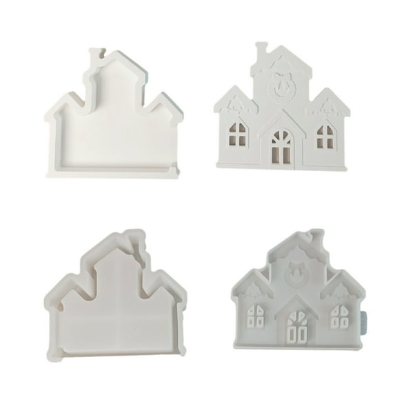 Reusable Winter Village Silicone Moulds with Quick Release Design for ...