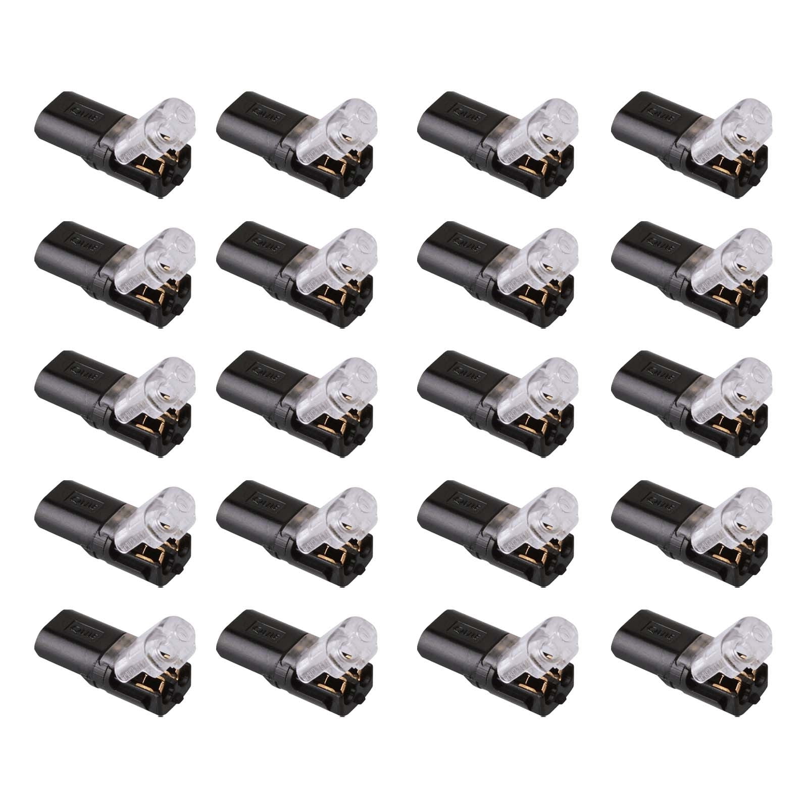 Reusable Wire Button Connector with Locking Mechanism for Simplified ...
