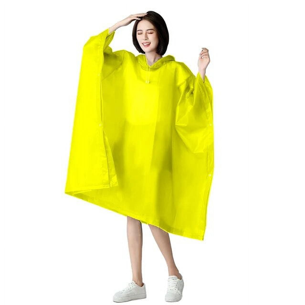 Reusable Women Men Portable Rain Coat Suit Gear Rainwear Poncho Cloak ...