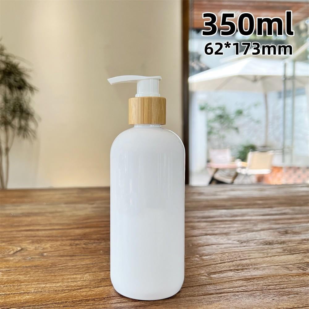 Reusable Wooden Empty Pump Bottle Portable Soap Dispenser Bathroom ...