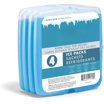 Bentgo Kids Reusable Thin Ice Packs (4 Pack) for Freezer Lunch Box ...