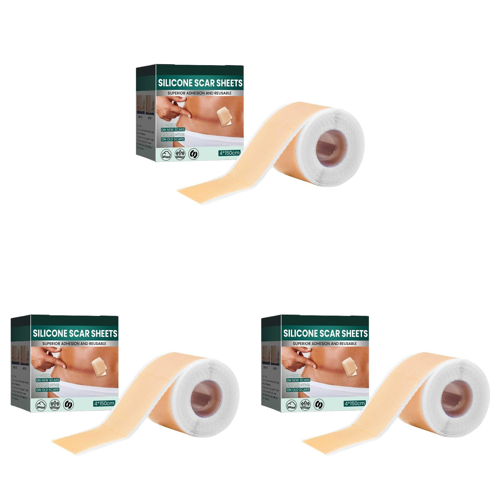 Reusable silicone scar tape for hypertrophic scar care medical-grade ...