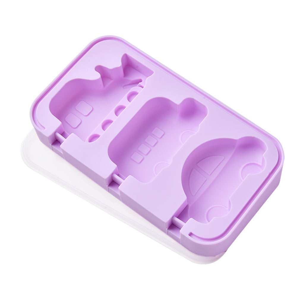 Reusable stick cartoon animal cute ice cream mold Interesting popsicle ...