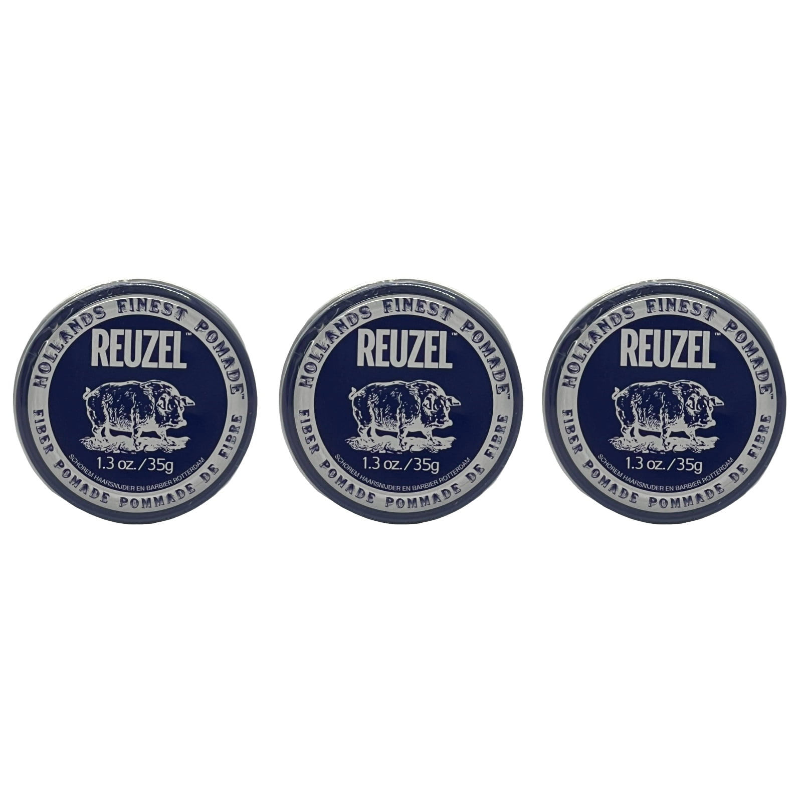 Reuzel Fiber Pomade 1.3 Oz (Pack of 3) - Walmart.com