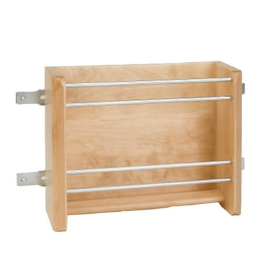 Rev-A-Shelf 21" Kitchen Cabinet Door Mounted 3-Shelf Storage Spice Rack ...