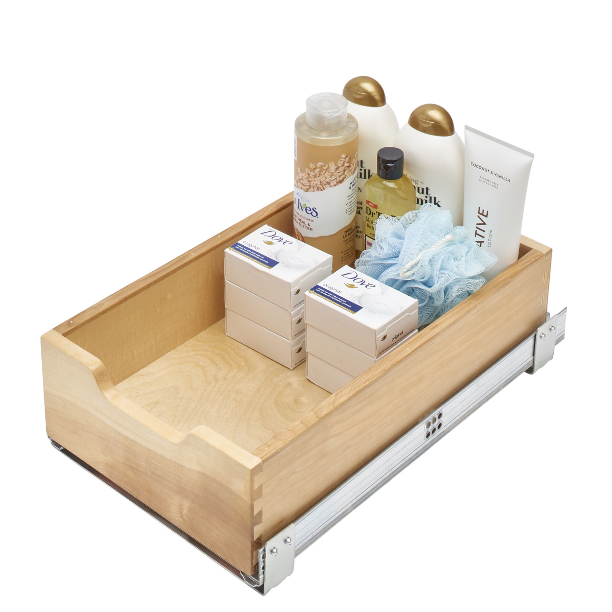 Rev-A-Shelf 11.71" Pullout Kitchen Cabinet Drawer, Soft-close 4WDB ...