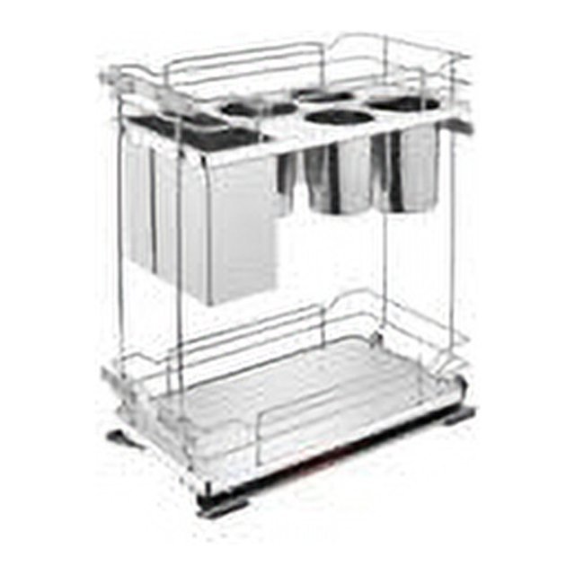 Rev-A-Shelf 2 Tier Knife Organizer Pull Out Drawer - Walmart.com