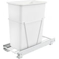 Rev-A-Shelf 30 Qrt Pull-Out Waste Container, Standard, White - Walmart.com