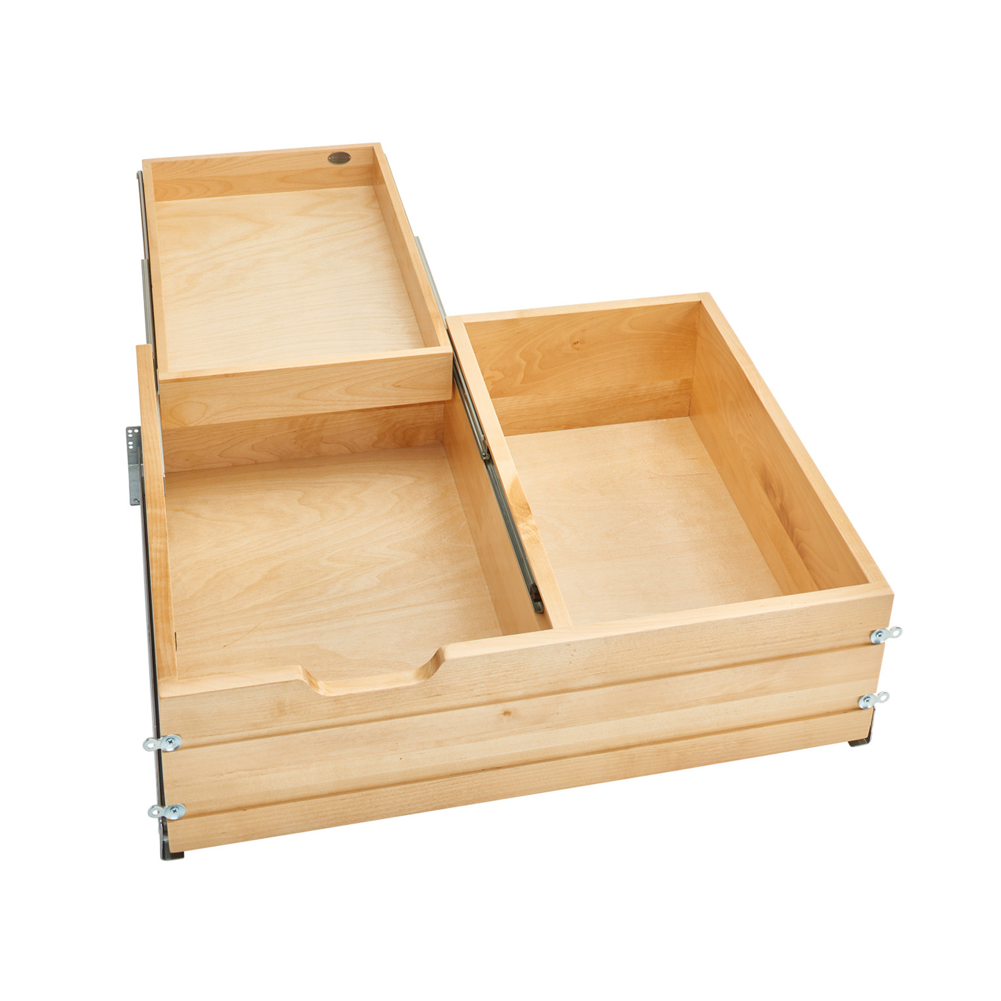 Rev-A-Shelf 33 Inch Tiered Deep Drawer Organizer with Soft Close Slides ...