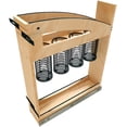 Rev-A-Shelf 448UTCC-BCSC-5MB Craftsman 5-15/16" Pull Out Kitchen ...