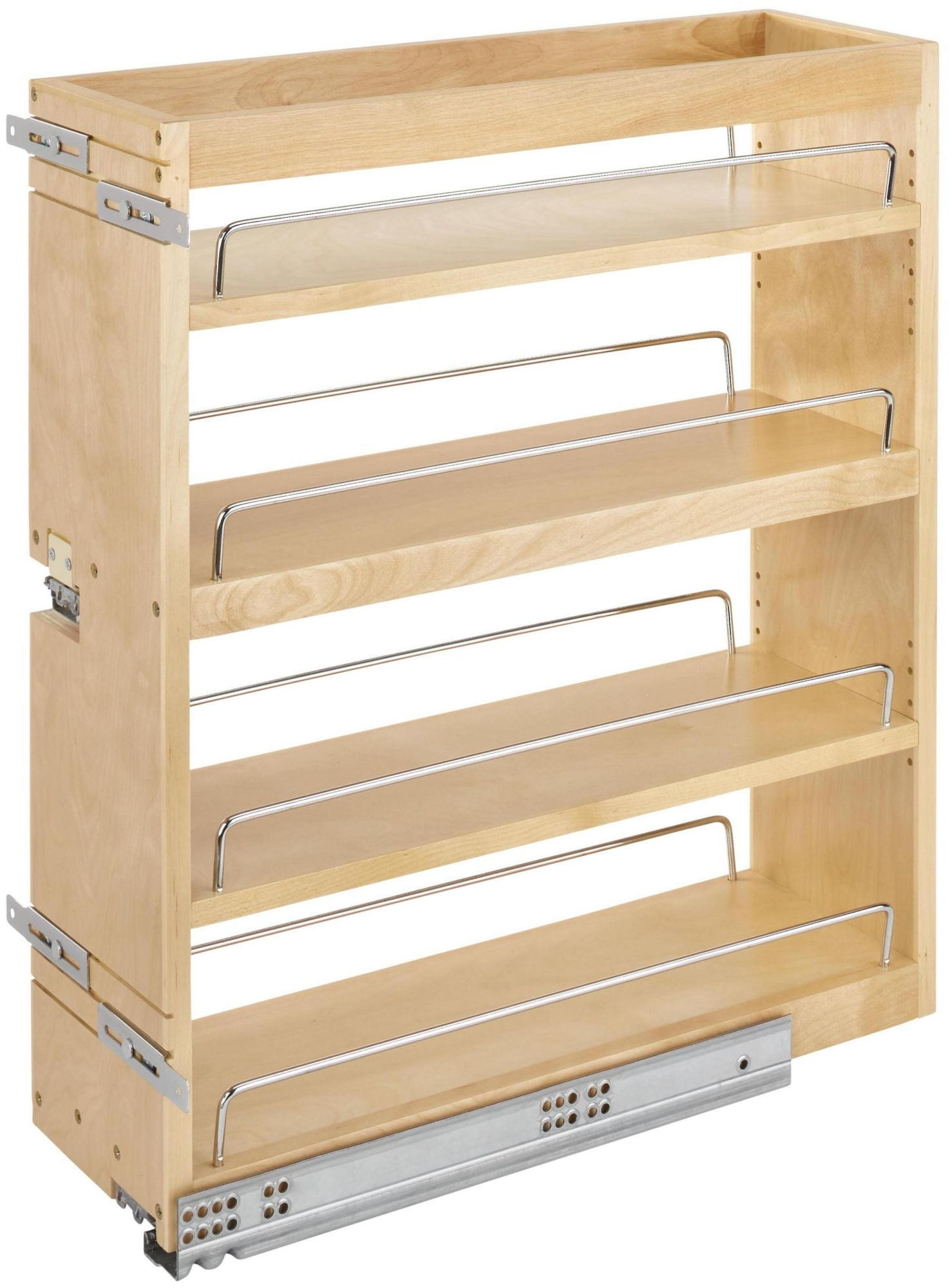 Rev-A-Shelf Wood Classics Kitchen Pull Out Storage Shelves, 7-1/2" Base ...