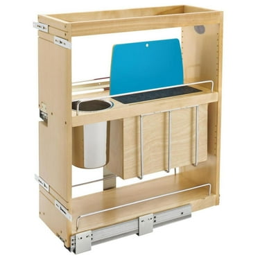 Rev-A-Shelf Wood Base Cabinet Pull-Out | Sliding Shelves | Kitchen ...