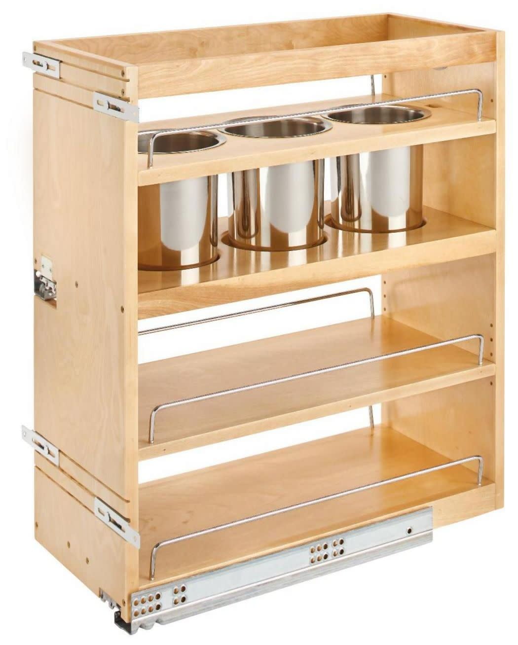 Free Shipping! Rev-A-Shelf 449Ut-Bcsc-10C Wood Classics 10-1/2" Wood ...