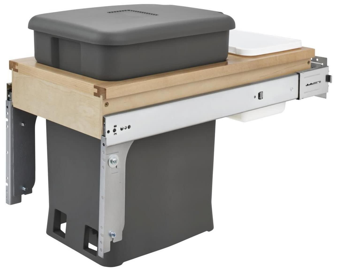 Rev-A-Shelf 4Wctm-12Ckscdm1 Wood Classics 12"W Single Top Mount 6 ...