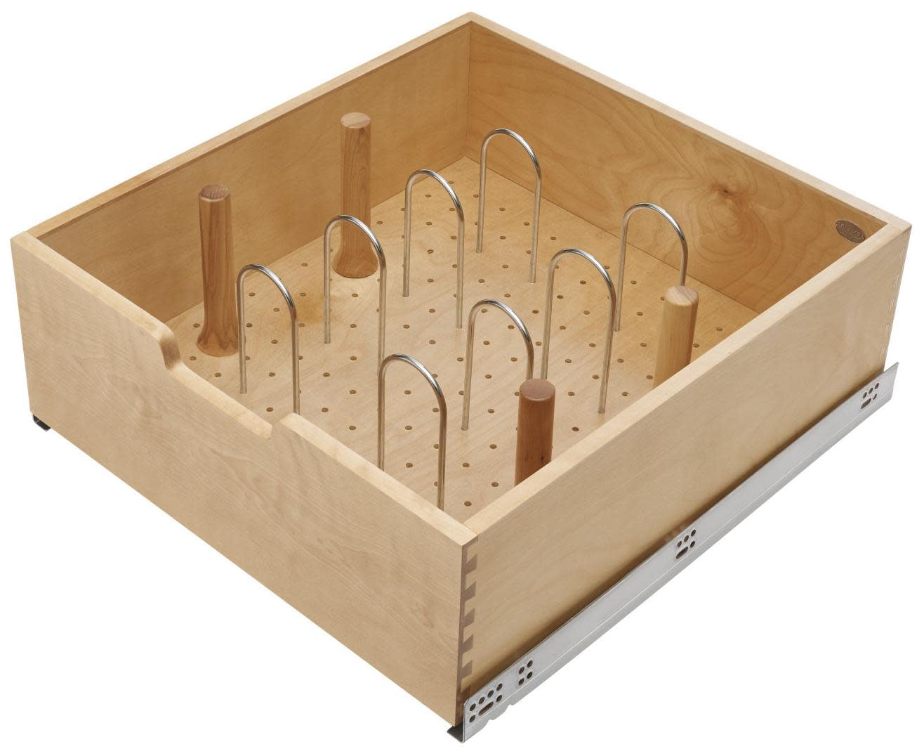 Rev-A-Shelf 4Wdb7-Pil-24Sc-1 Wood Classics 19-5/16"W Pull Out Pilaster ...