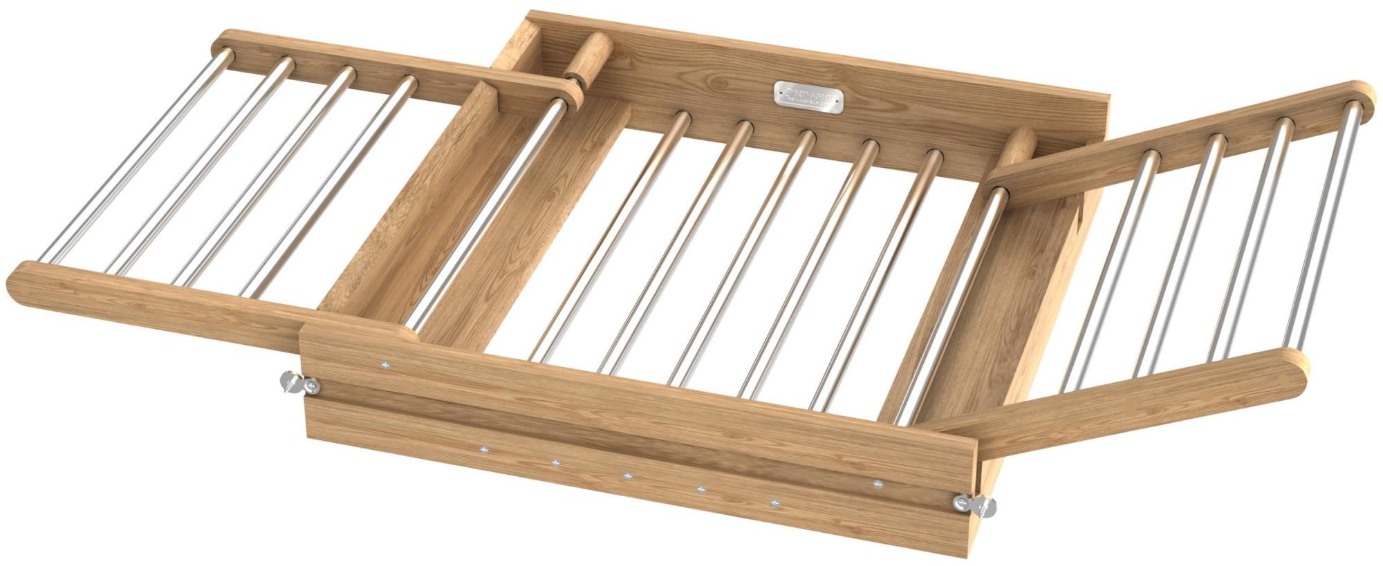 Rev-A-Shelf 4Wdr-24H-1 Wood Classics 20-1/2" Pull Out Drying Rack ...