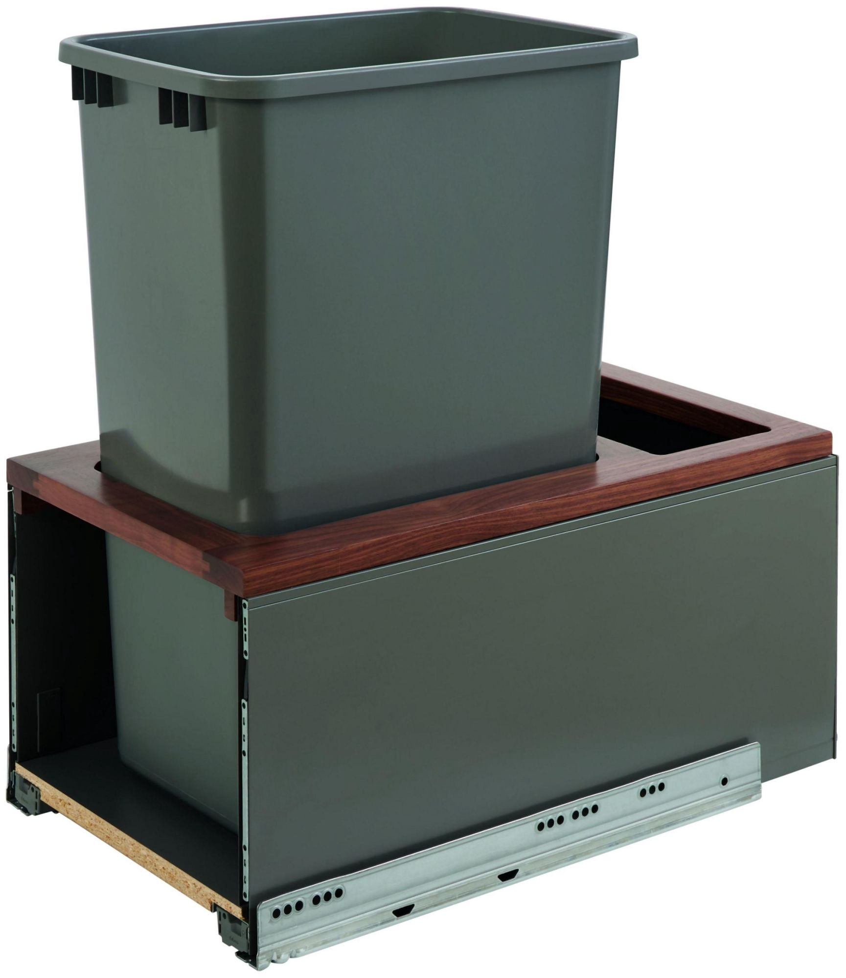Rev-A-Shelf 5Lb-1550-1 Legrabox 13-1/2"W Built In Pull Out Single 50 Qt ...
