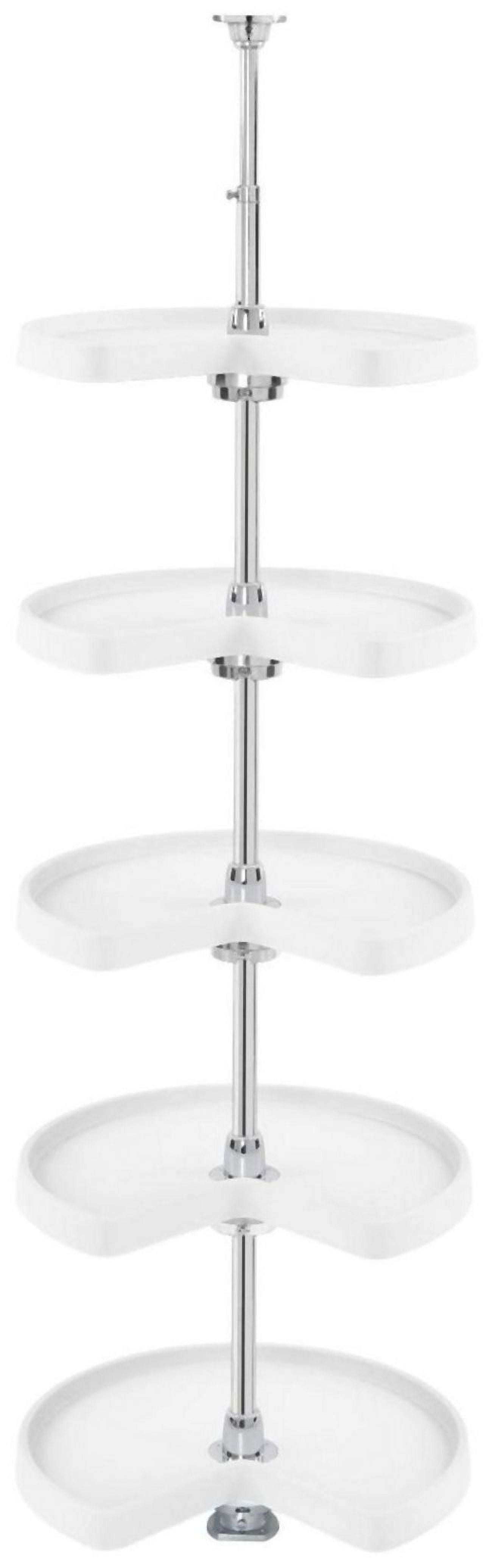 Rev-A-Shelf 6465-18-50 Classic 5 Tier 18" Diameter Kidney Shaped Lazy ...