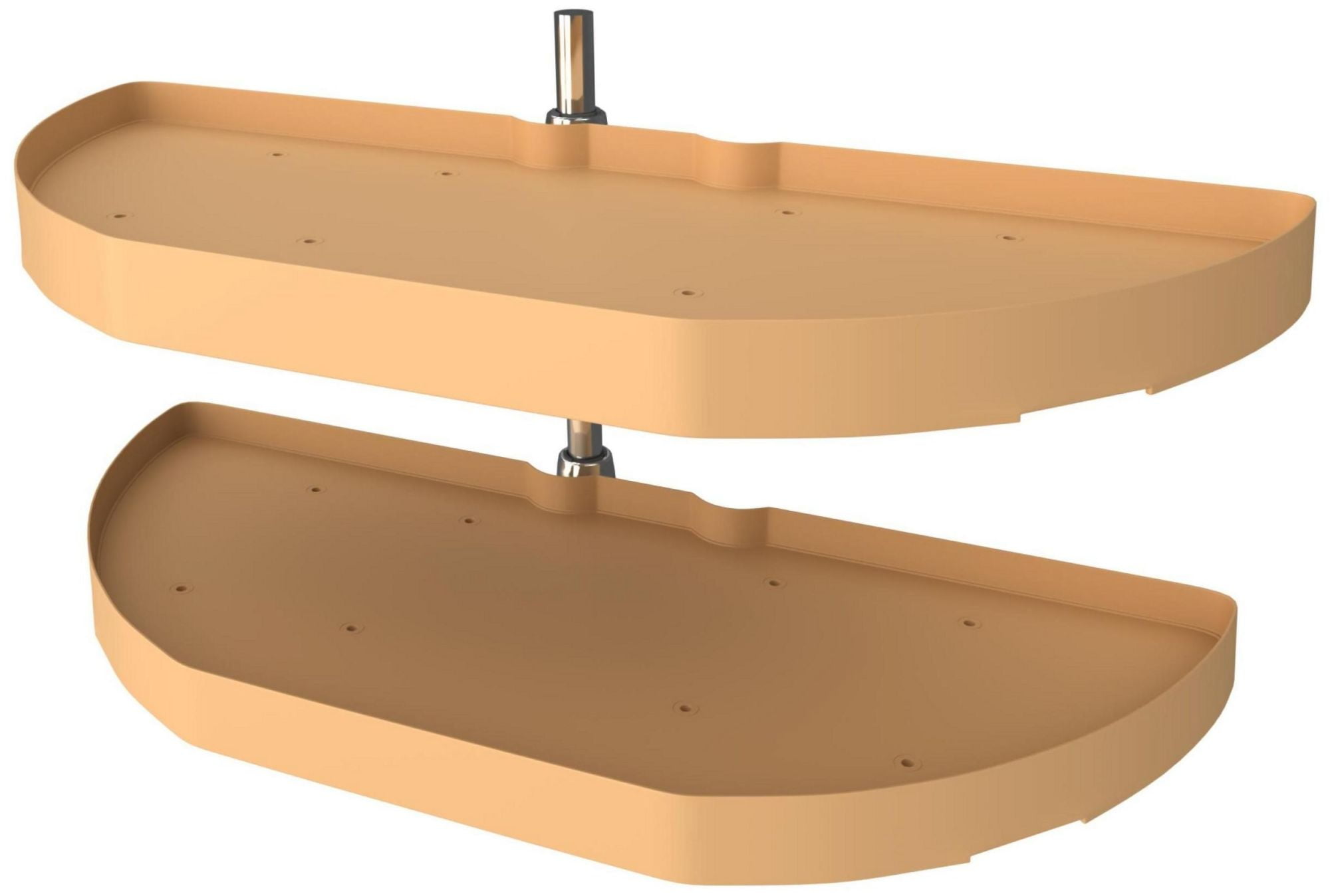 Rev-A-Shelf 6862-31-570 Ras Polymer Double 2 Tier 31" Half Moon Pivot ...