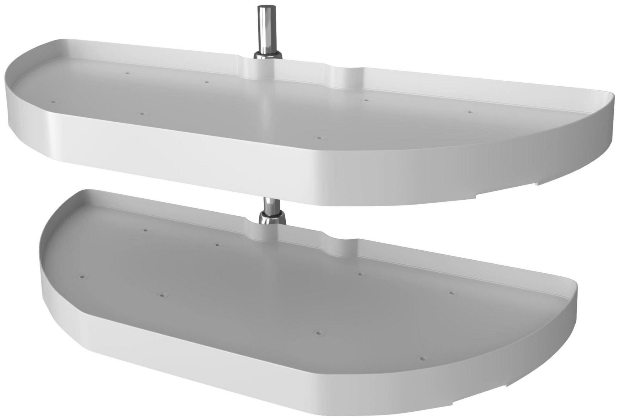 Rev-A-Shelf 6862-31-570 Ras Polymer Double 2 Tier 31" Half Moon Pivot ...