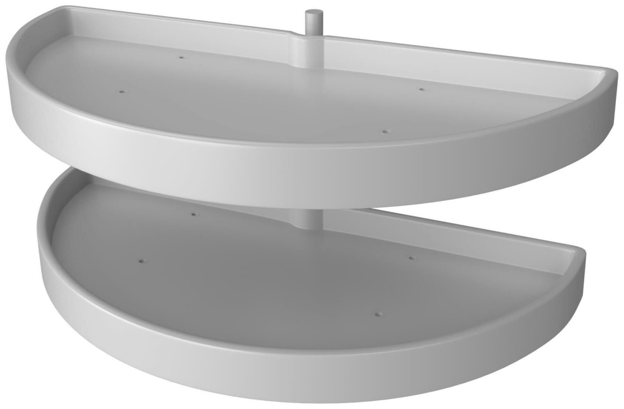Rev-A-Shelf 6862-33-570 Ras Polymer Double 2 Tier 33" Half Moon Pivot ...