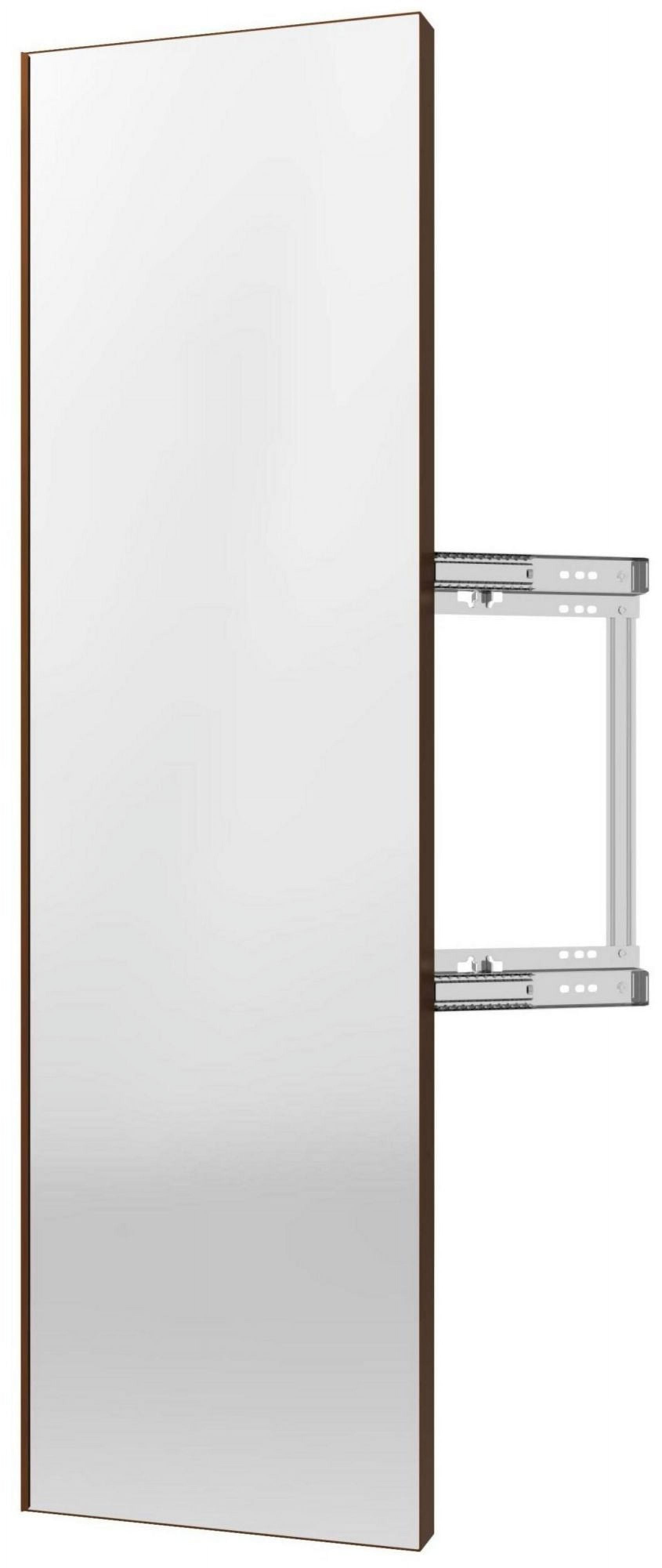 Rev-A-Shelf Swivel Closet Mirror with Storage, Mounting Hardware ...