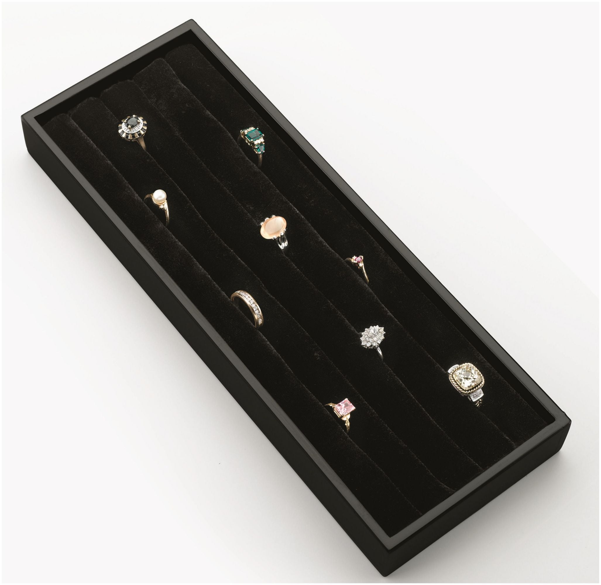 Rev-A-Shelf Cv-Ring-1 Classic Closet 11-5/8" X 4-1/4" Felt Lined Ring ...