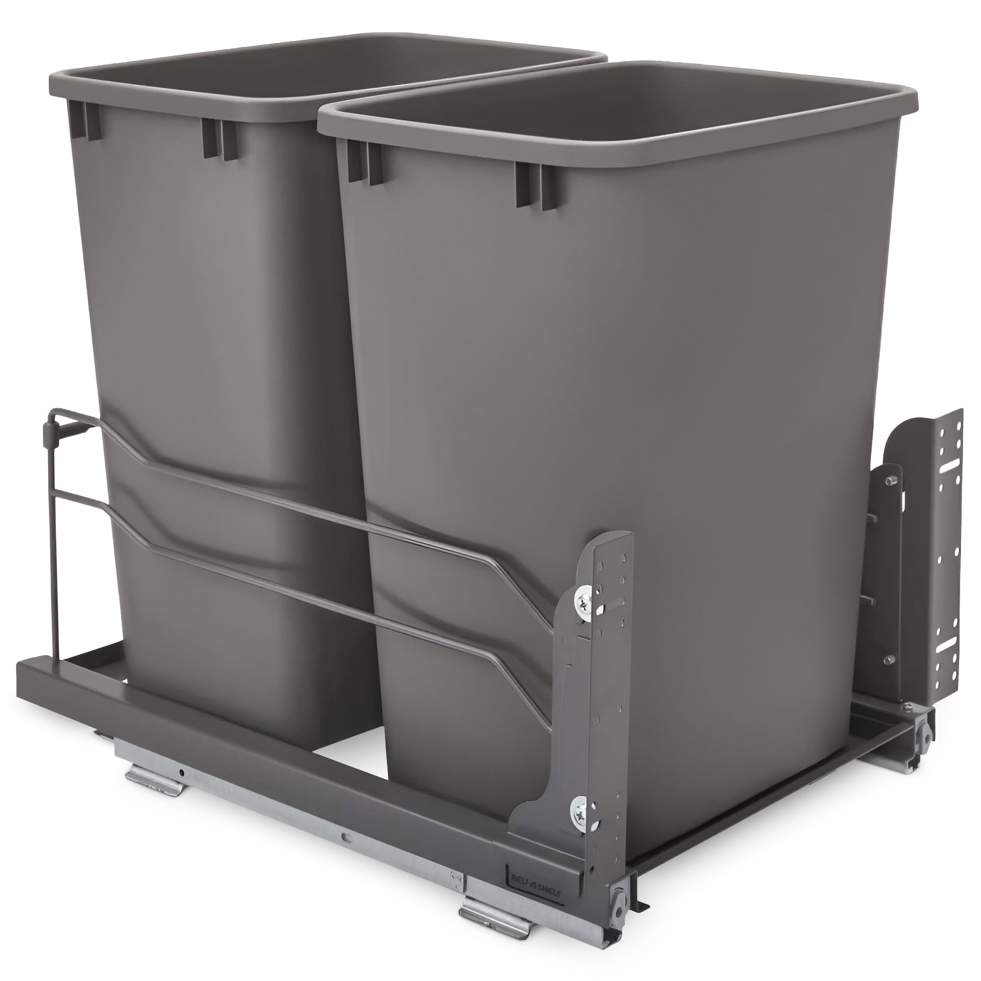 Free Shipping! Rev-A-Shelf Kitchen Cabinet Sink Trash Pullout, 35 Quart ...