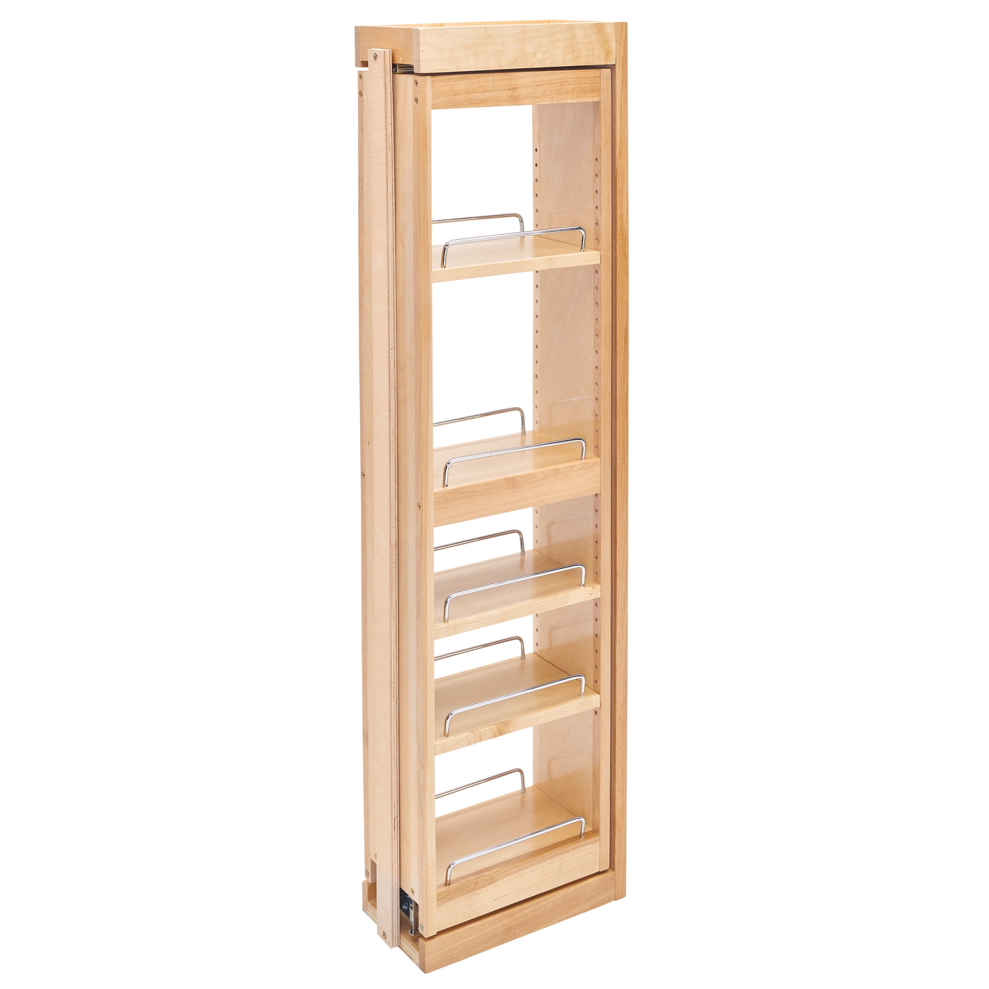 Rev-A-Shelf Pullout Wall Filler w/ Soft-Close, 42" Height, 432-WFBBSC42 ...