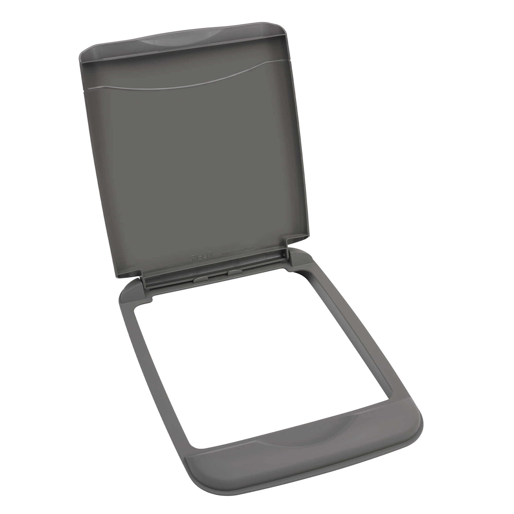 Rev-A-Shelf RV-35-LID-13-1-40 35 Quart Trash Can Lid, Gray (Lid Only ...