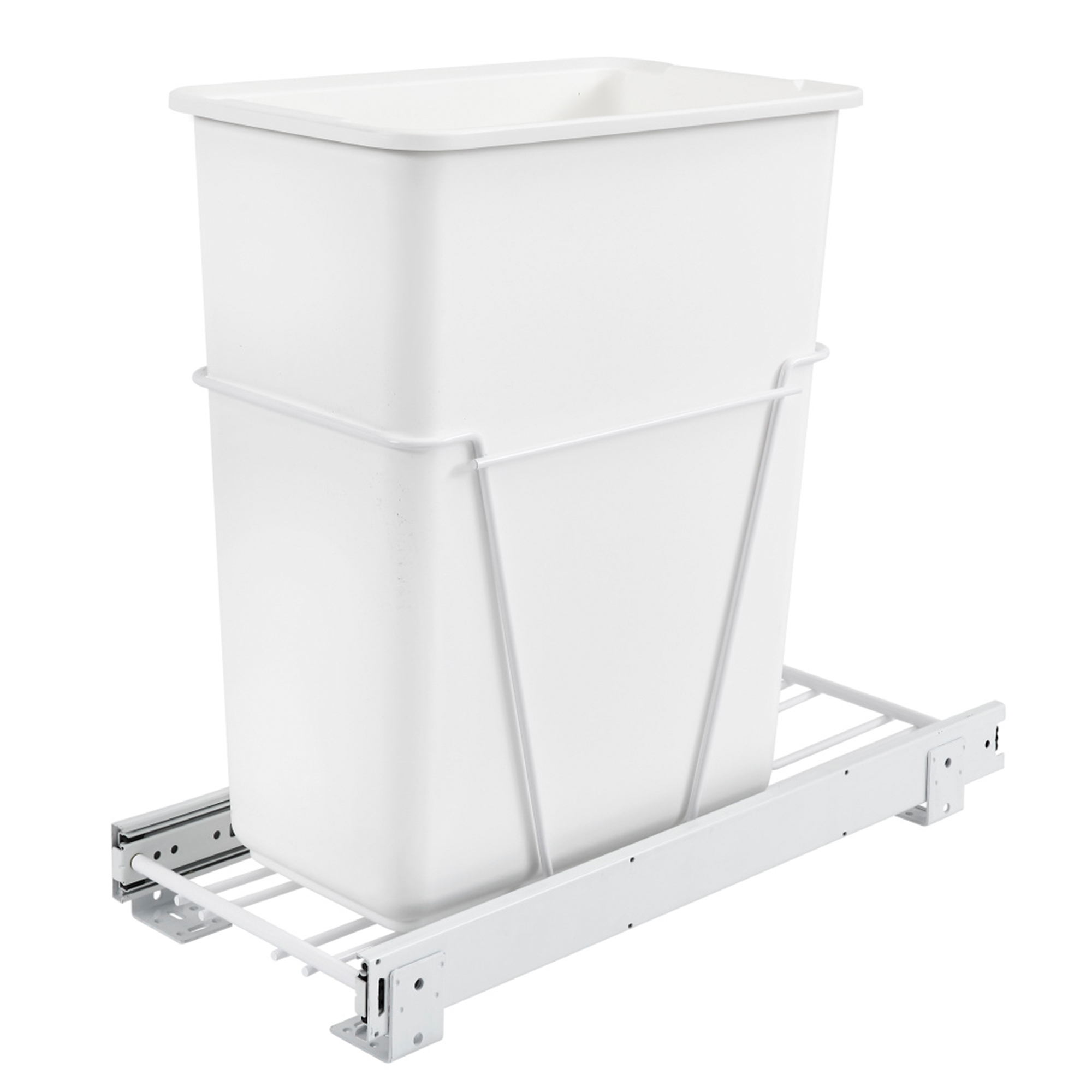 Rev-A-Shelf RUKD-1432RB-1 32 Qrt Universal Waste Container with Rear ...