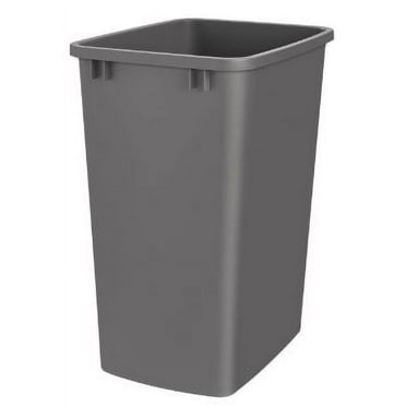 Rev-A-Shelf 50 Quart White Replacement Trash Bin, Garbage Container ...
