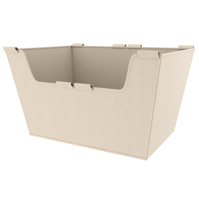 Rev-A-Shelf Sidelines 18" Canvas Cloth Closet Basket Liner, Tan, CBLSL ...