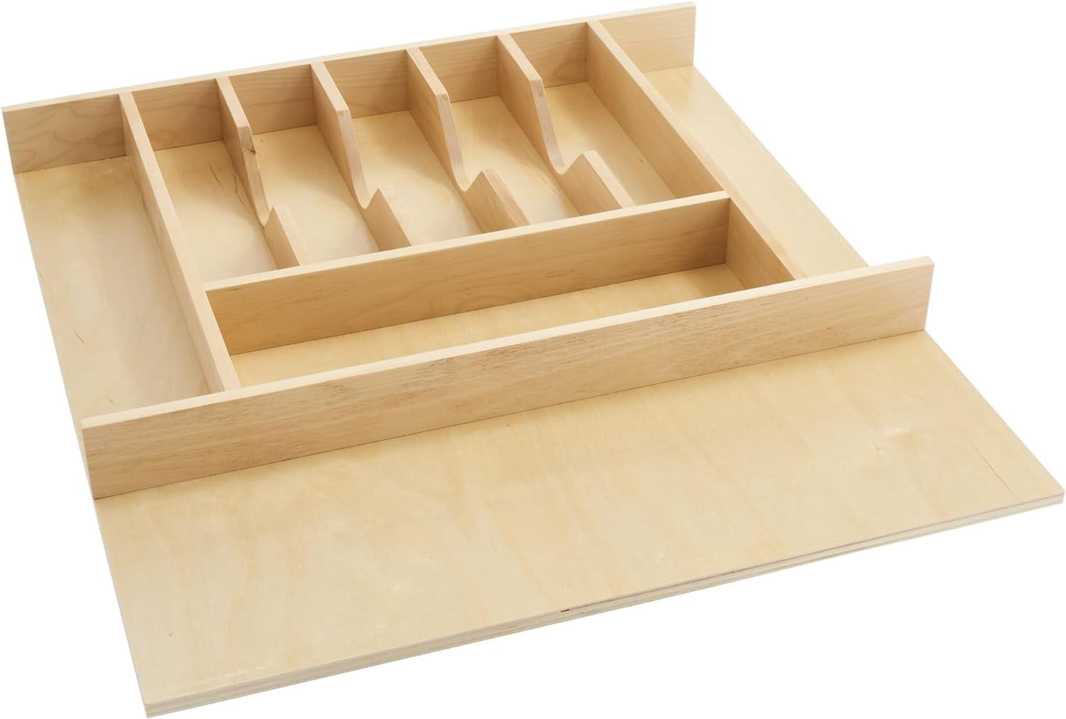 Rev-A-Shelf Trim-to-Custom-Fit Silverware Drawer Organizer for Kitchen ...