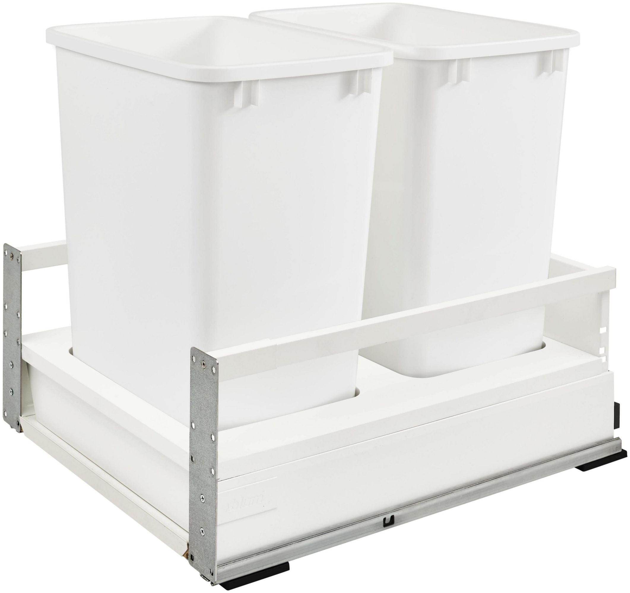 Rev-A-Shelf Twcsc-21Dm-2 Tandembox 18-1/2"W Pull Out Double 35 Qt / 8. ...