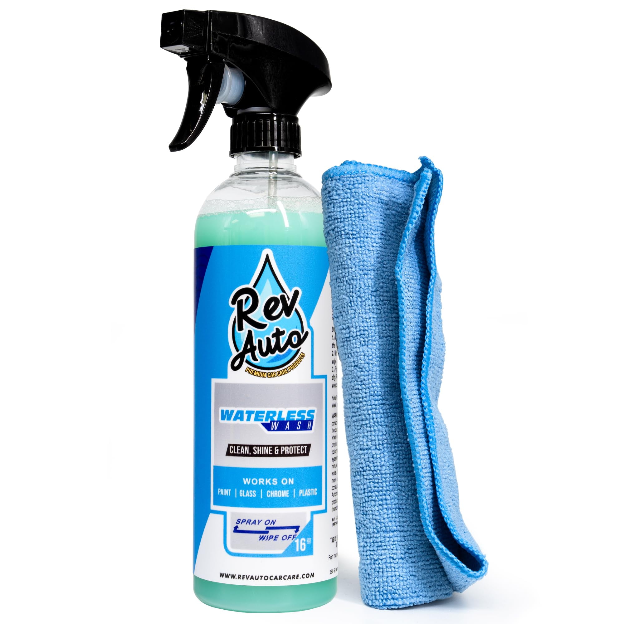 Rev Auto Hydro Wash - Waterless Car Wash Spray | Waterless Wash/Car ...