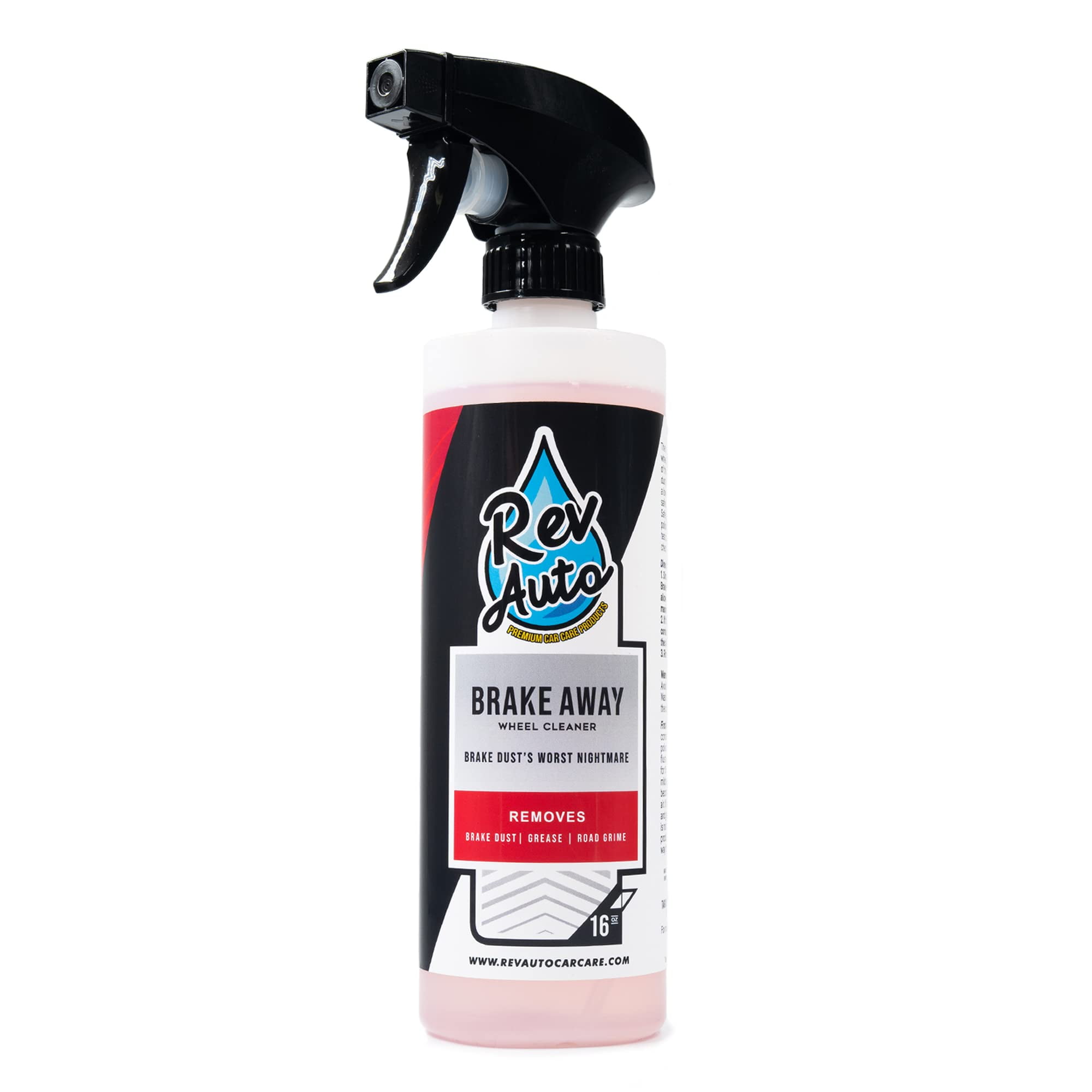 Rev Auto Wheel and Tire Cleaner (16oz) - Professional Car Wheel Cleaner ...