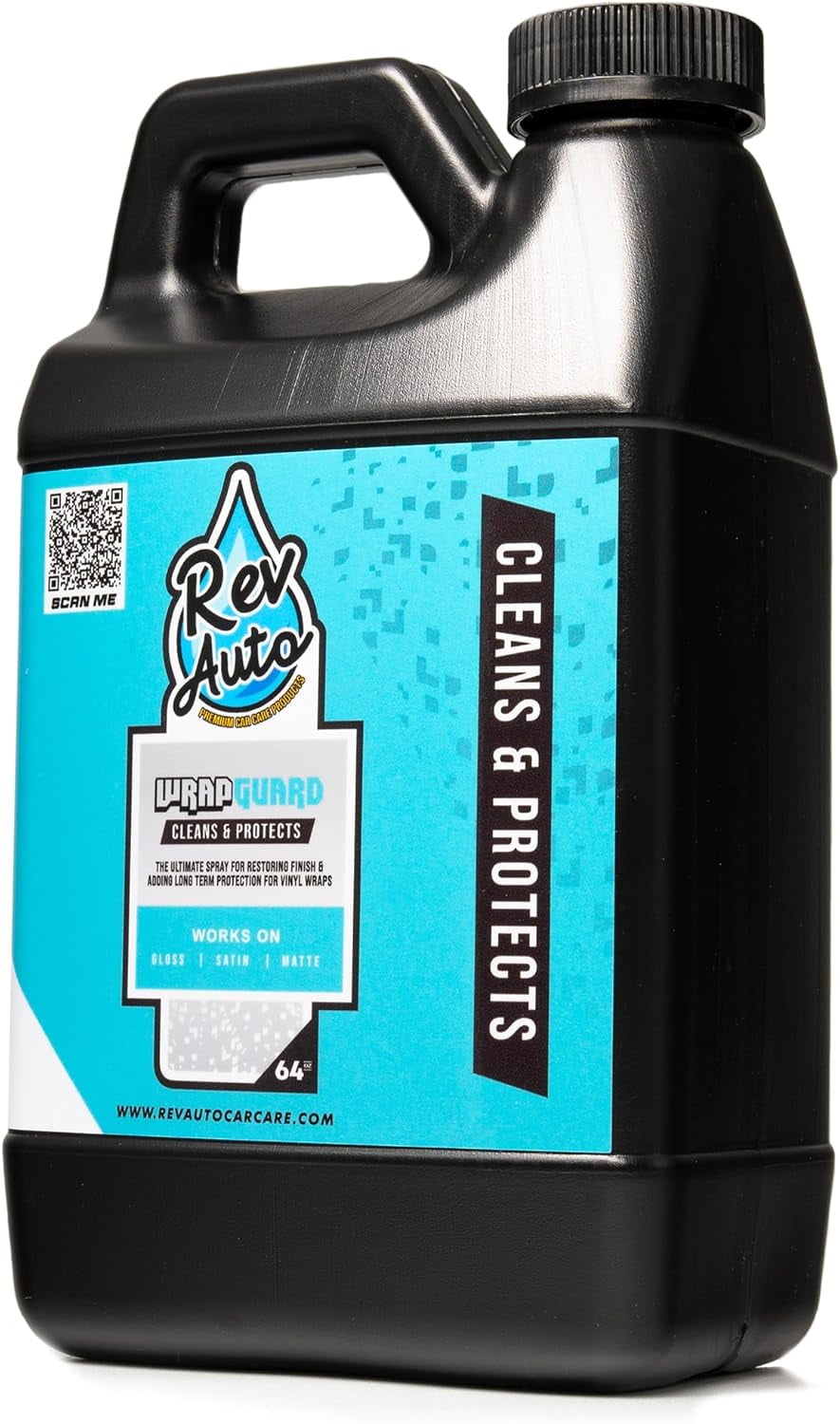 Rev Auto Wrap Guard - Cleans, Hydrates & Protects Car Vinyl | Vinyl ...