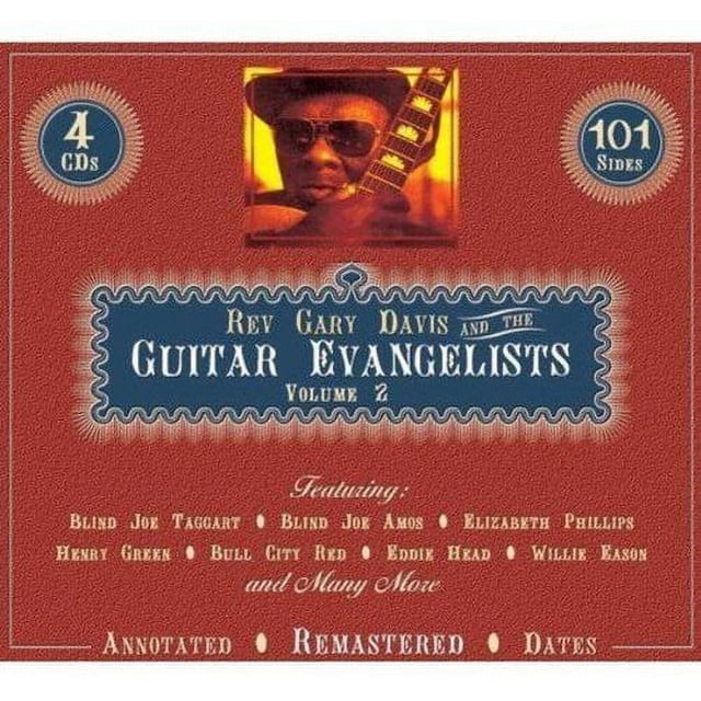 Rev. Gary Davis - Guitar Evangelists, Vol. 2 - Blues - CD - Walmart ...