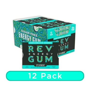 Neuro Gum Peppermint Awake Caffeine, Nootropic Energy & Focus Gum, 2 ...